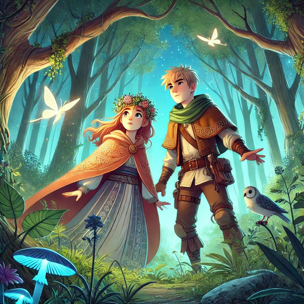 ️ Violeta y Tom: Los Guardianes del Bosque Encantado Crea Cuentos ...