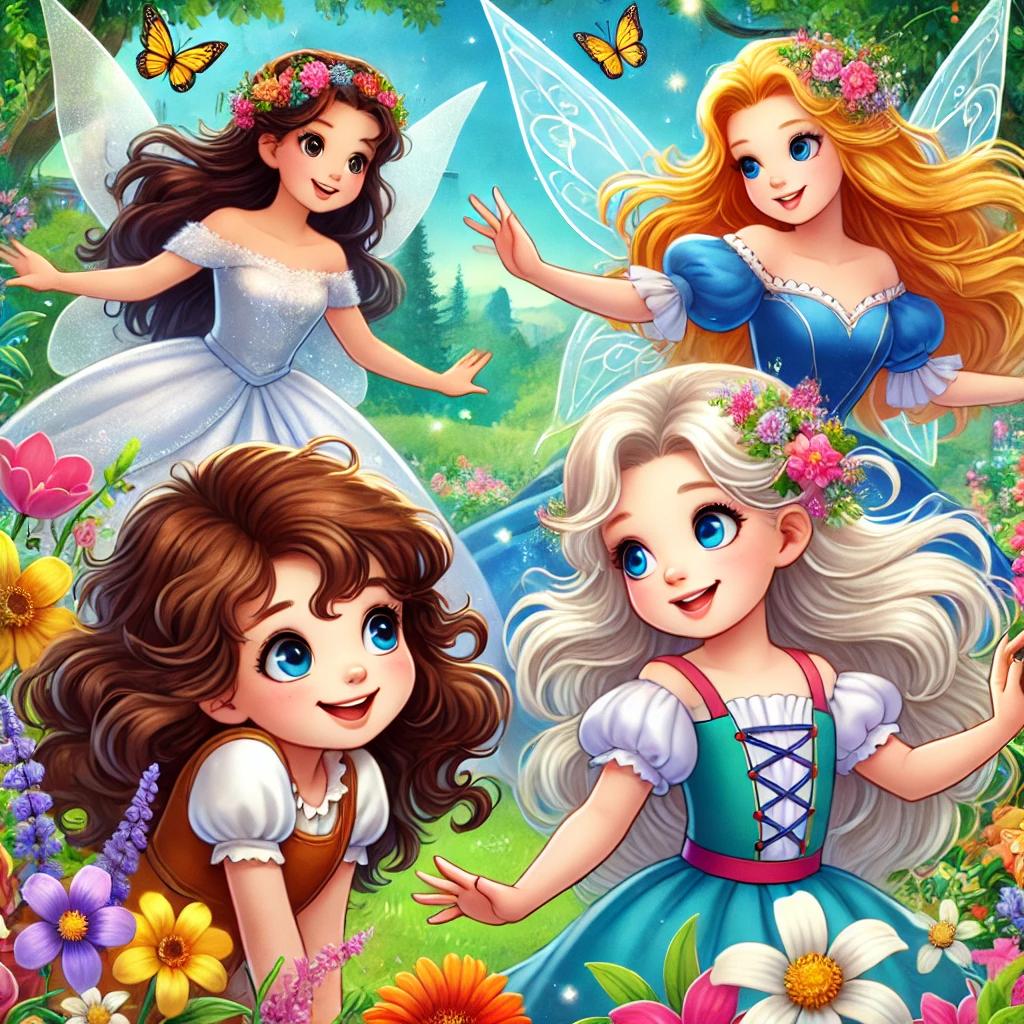 ️ Ainara, Isabella y sus Madrinas Mágicas Crea Cuentos Personalizados ...