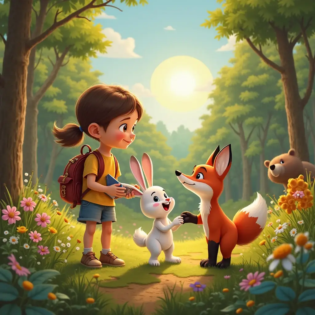 ️ Aitana y la Amistad del Bosque Crea Cuentos Personalizados (( Gratis ))