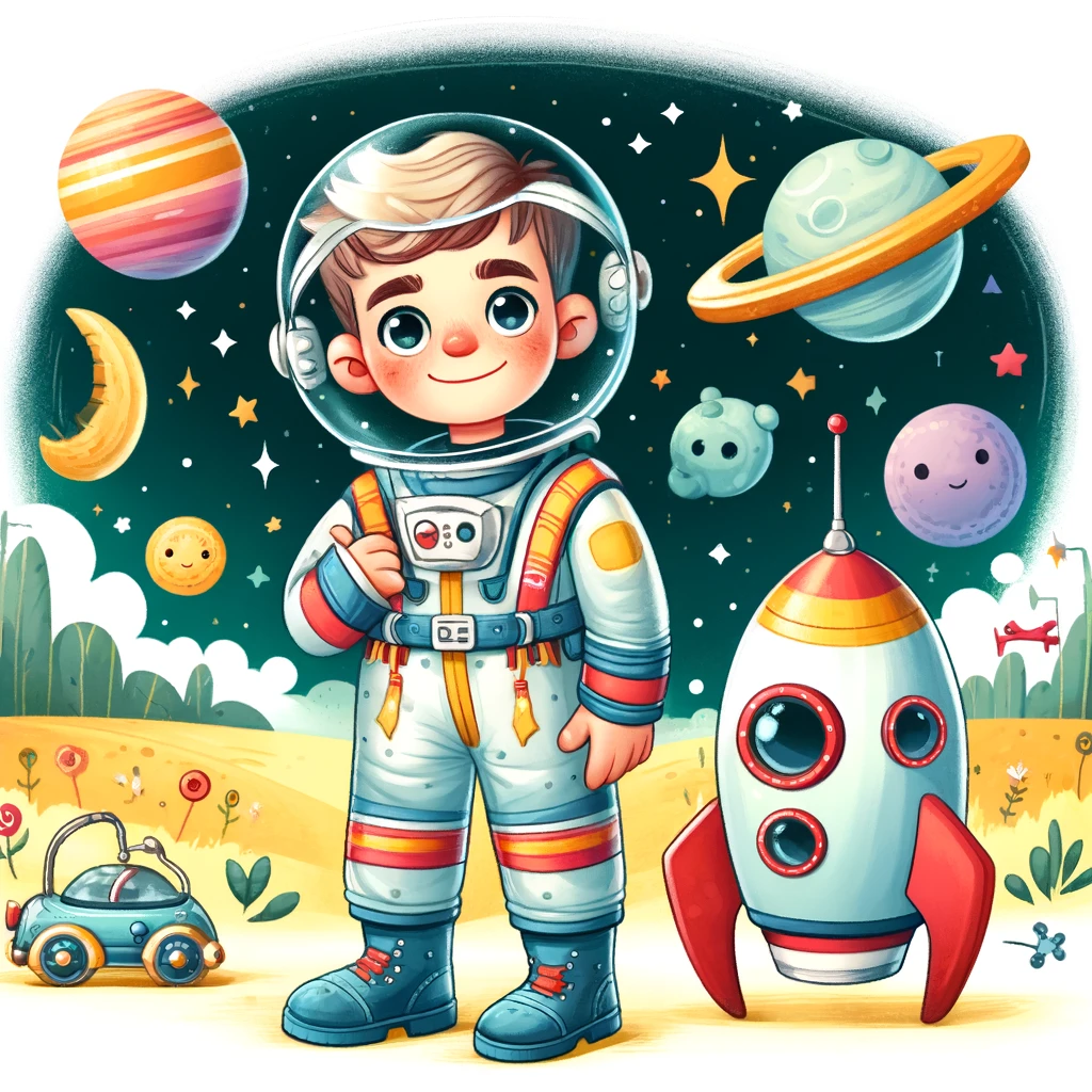 ️ Alex y su Aventura en el Espacio Crea Cuentos Personalizados (( Gratis ))