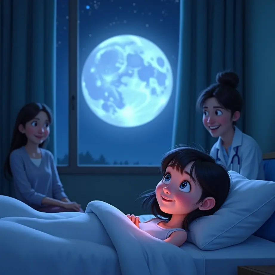 ️ La Luna que ayudo a Sanar el Corazón de Ana Crea Cuentos ...