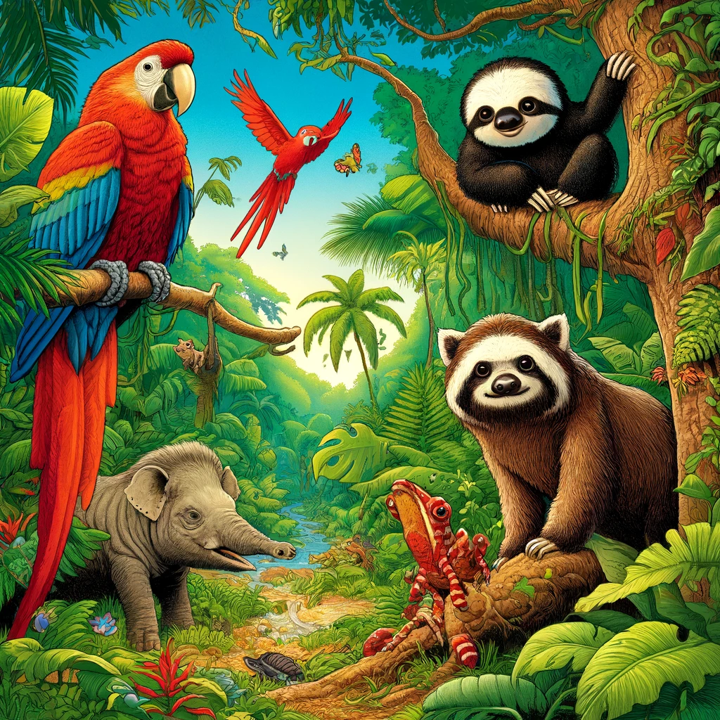 ️ El Corazón de la Selva Húmeda Crea Cuentos Personalizados (( Gratis ))