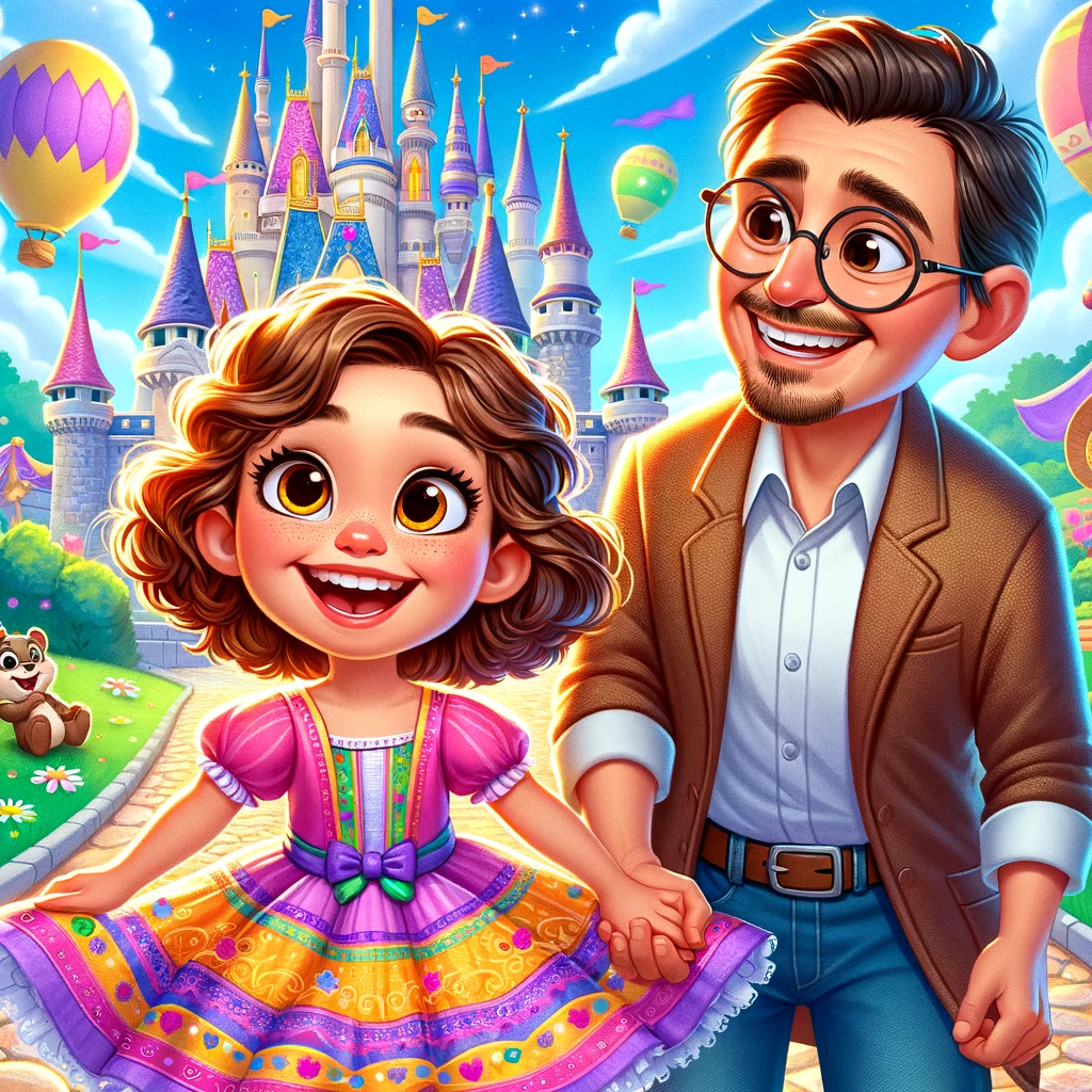 ️ El Viaje Mágico de Paulina y su Papá Crea Cuentos Personalizados ...