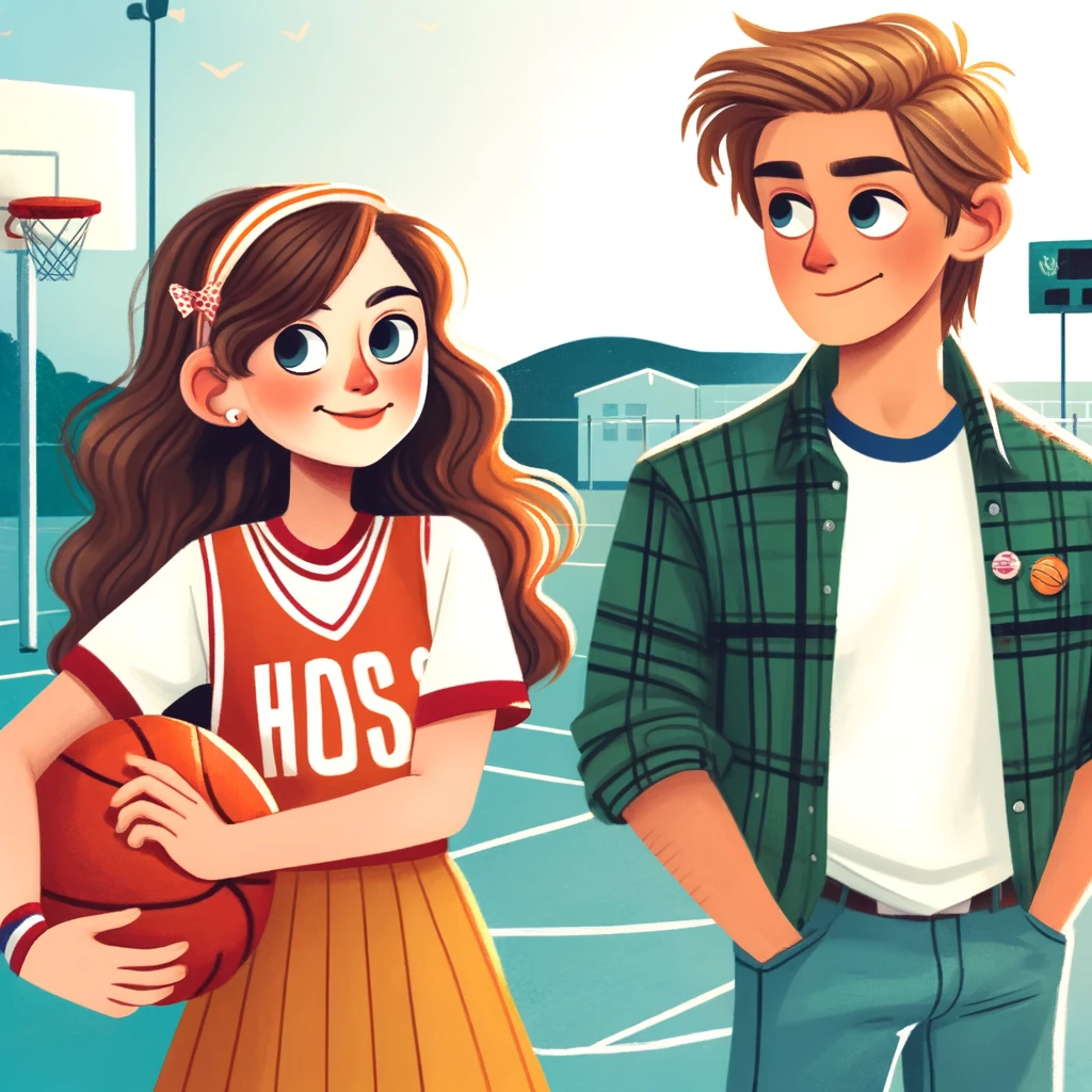 ️ Emma y Mike: El Amor en la Cancha Crea Cuentos Personalizados ...