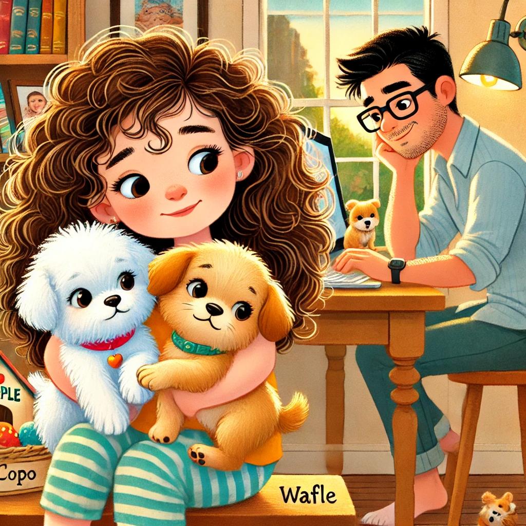 ️ La Aventura de Alison, Copo y Wafle Crea Cuentos Personalizados ...