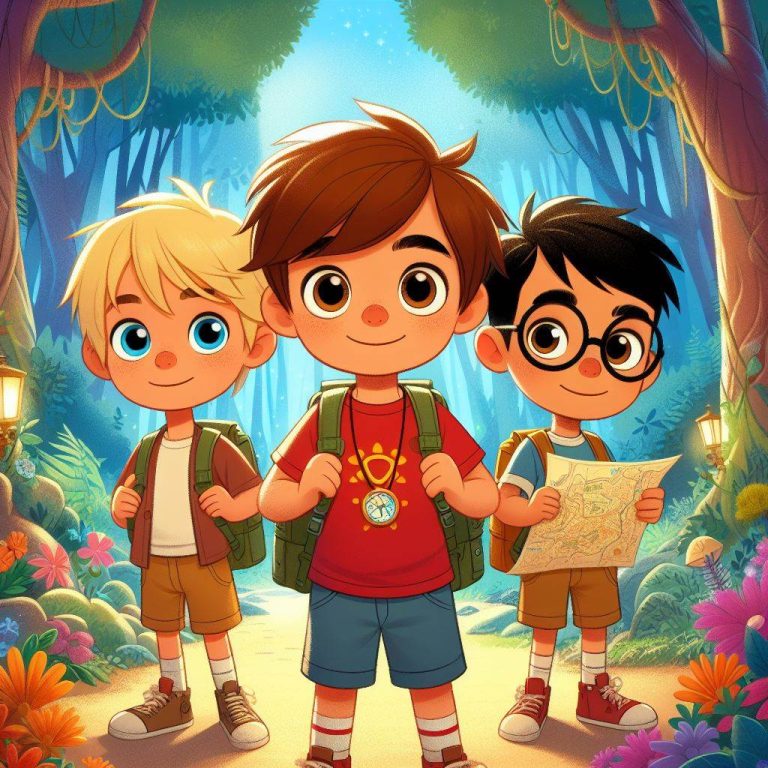 ️ La Aventura de los Tres Amigos Crea Cuentos Personalizados (( Gratis ))
