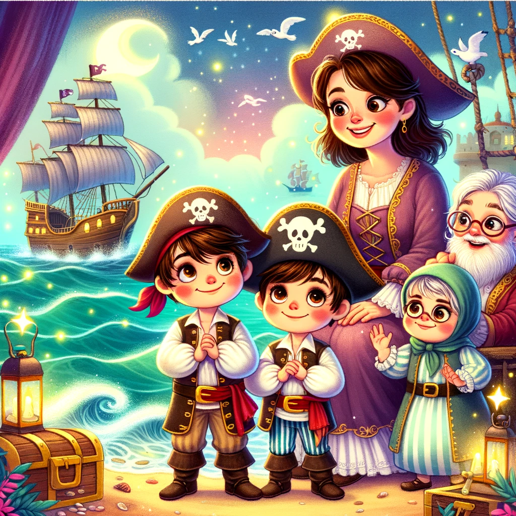 ️ La Aventura Pirata de Enrique y Jorge Crea Cuentos Personalizados ...