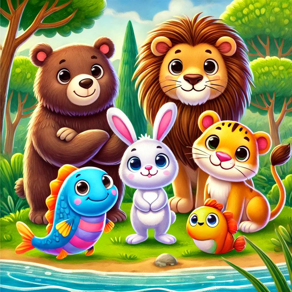 ️ La Gran Aventura de Oso y sus Amigos Crea Cuentos Personalizados ...