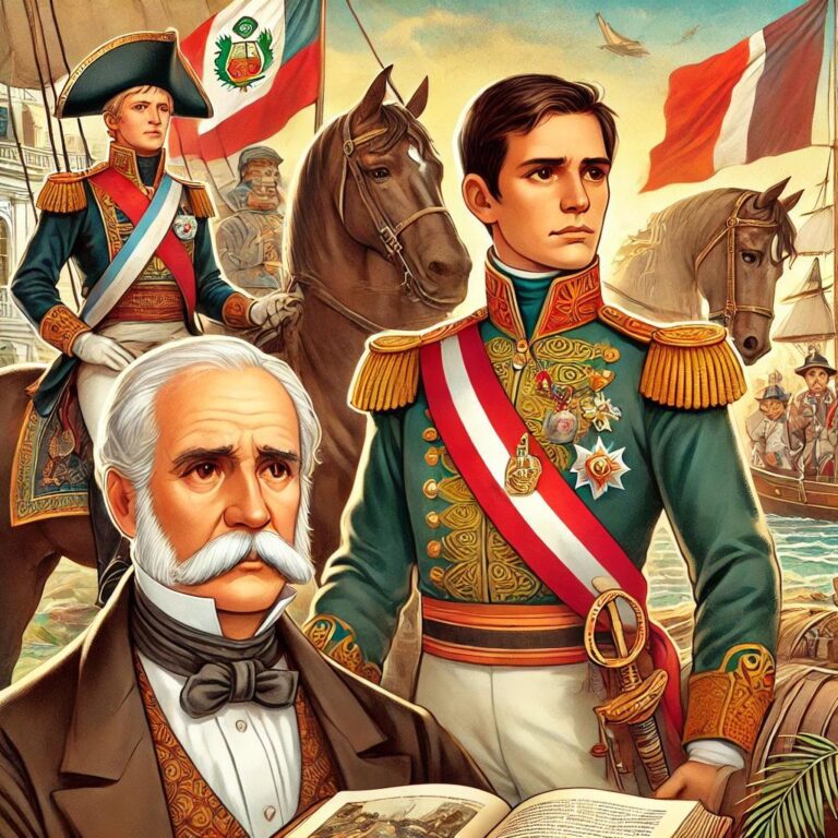 ️ La Independencia del Perú: Una Historia de Héroes Crea Cuentos ...