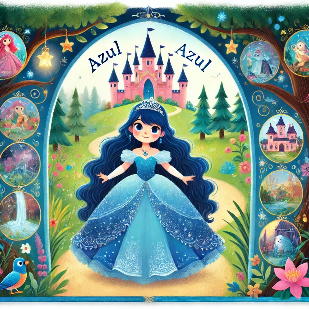 ️ Las aventuras de la princesa Azul Crea Cuentos Personalizados ...