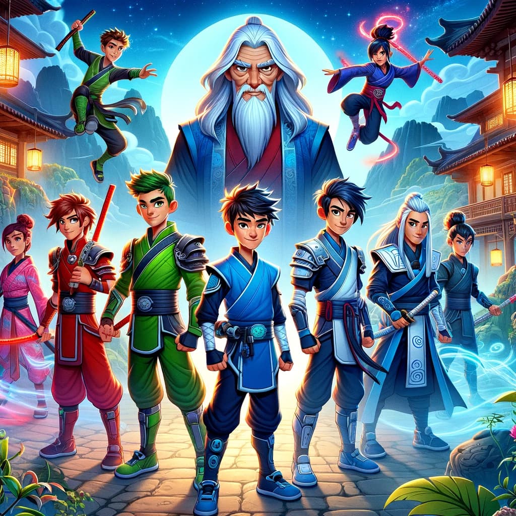 ️ Los Ninjas de Ninjago: El Legado del Spinjitzu Crea Cuentos ...