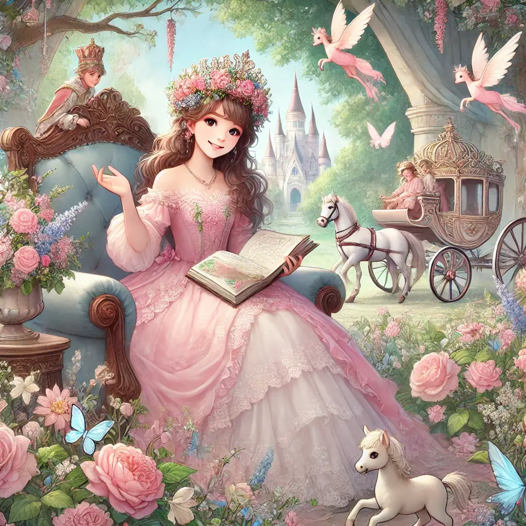 ️ Princess Lulu: A Life of Enchantment and Majesty in the Fantasy ...