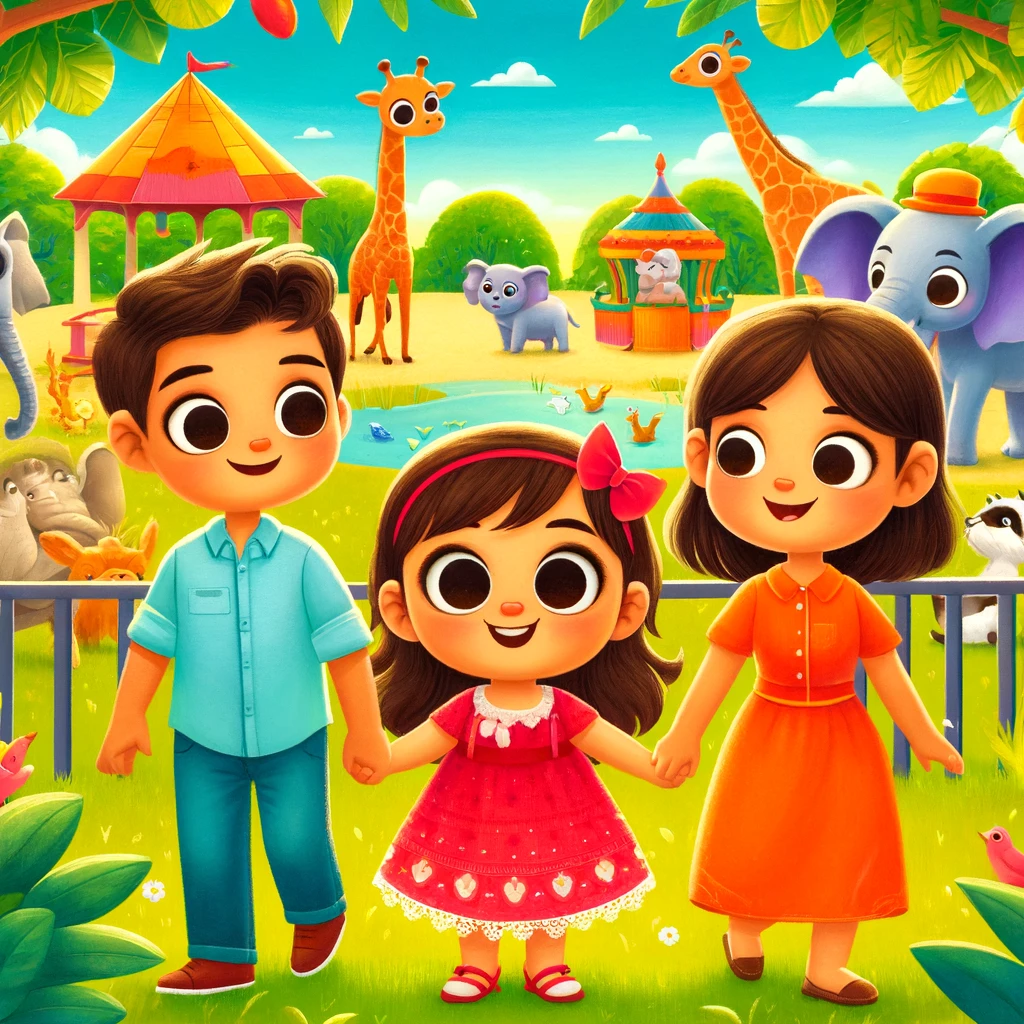 ️ Un Paseo al Zoológico con mi Familia Crea Cuentos Personalizados ...