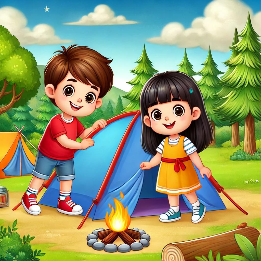 ️ Vamos Juntos a un Campamento Crea Cuentos Personalizados (( Gratis ))