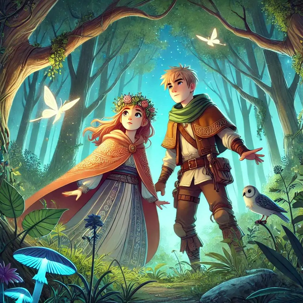 ️ Violeta y Tom: Los Guardianes del Bosque Encantado Crea Cuentos ...